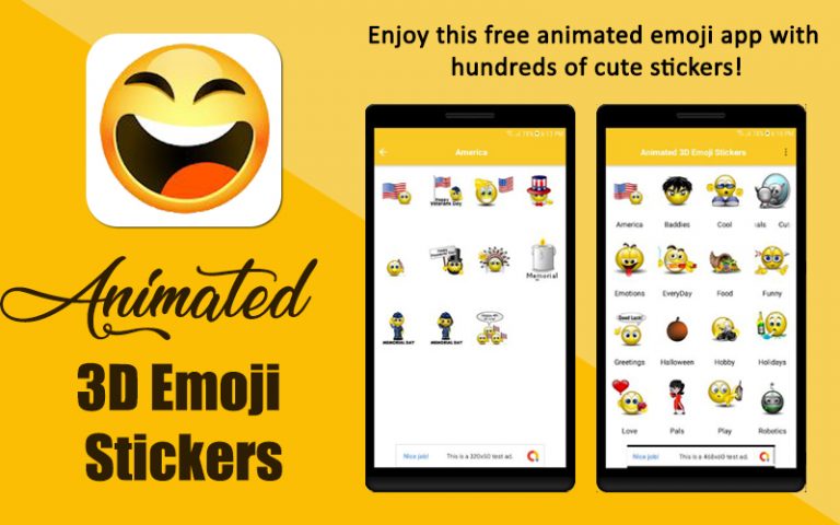 Animated 3D Emoji Stickers - Apps4review