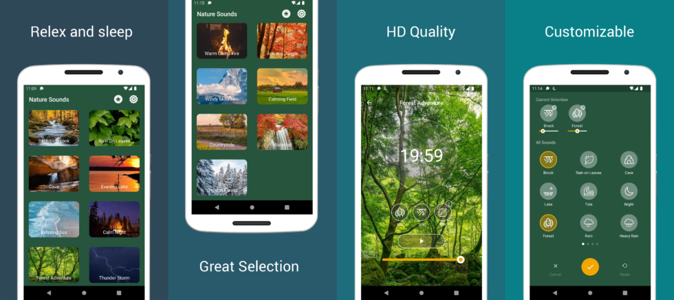 Soothing Nature Sounds App for Better Sleep & Relaxation