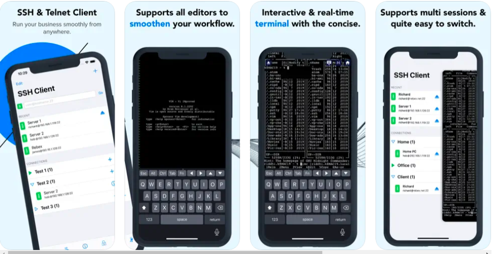SSH Client - Terminal, Telnet - Apps4review